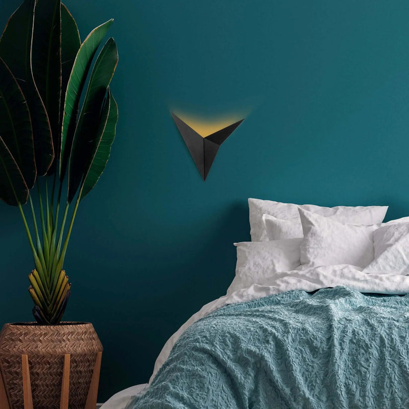 Triangular Wall Light: Geometric Modern Light | SwiftBeacon
