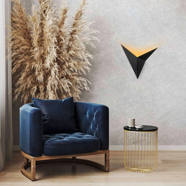 Triangular Wall Light: Geometric Modern Light | SwiftBeacon
