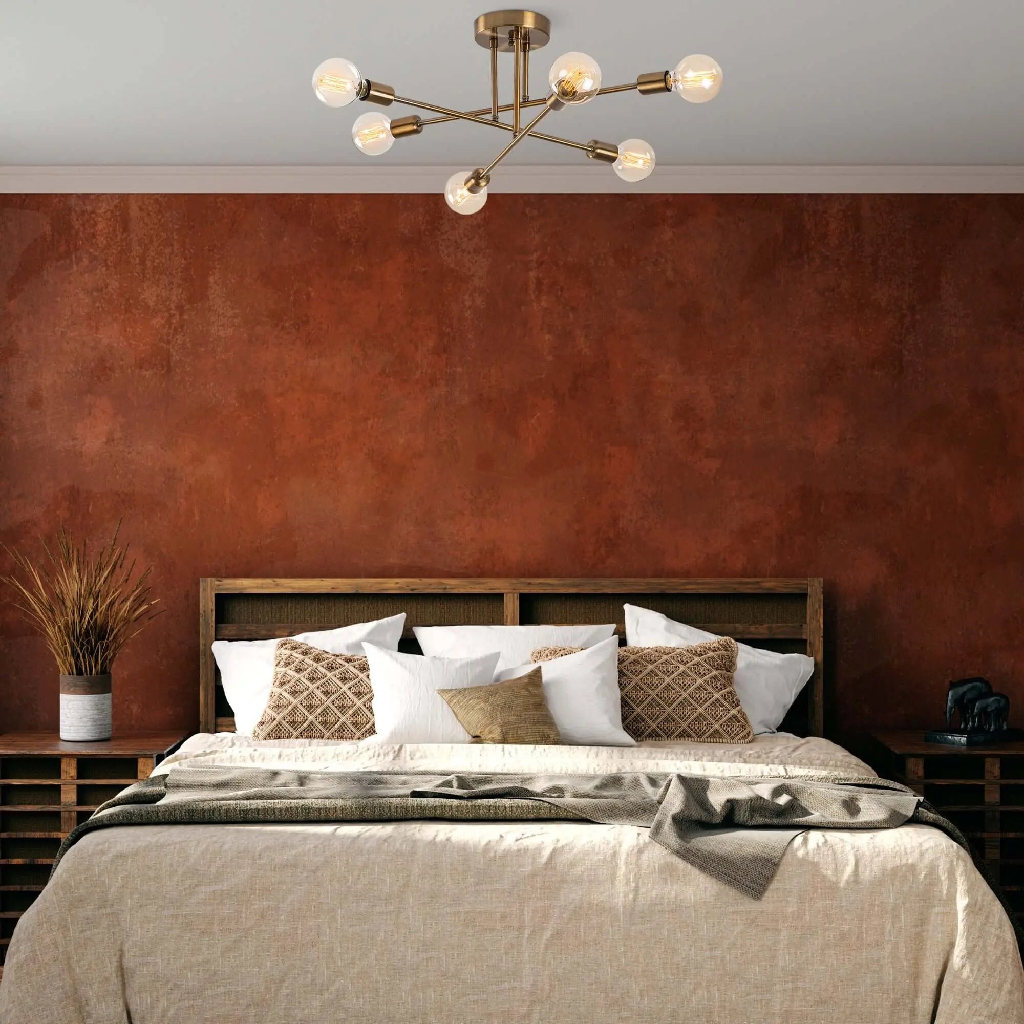 Atomic Branch Chandelier Gold - SwiftBeacon