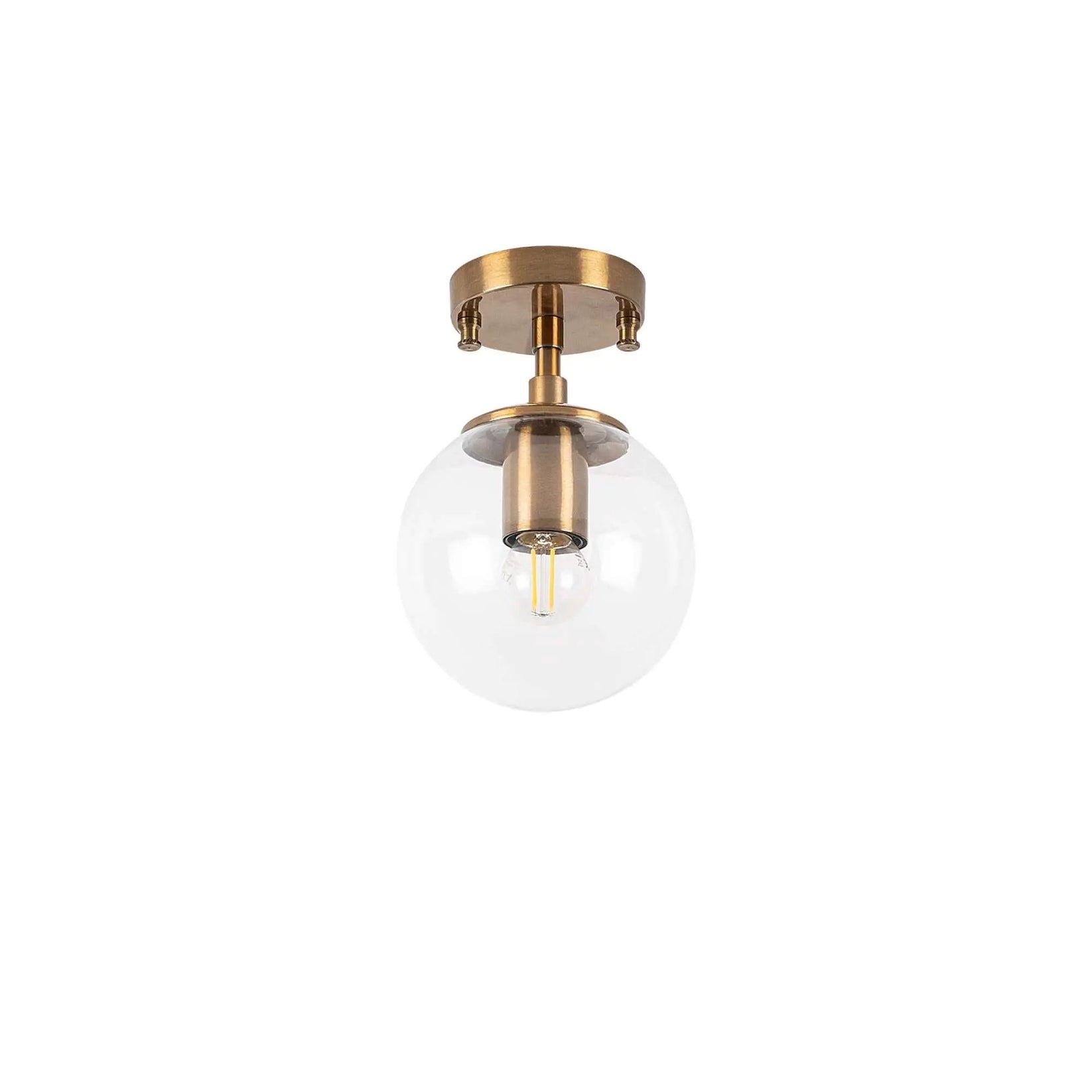 Clear Sphere Ceiling Light – SwiftBeacon
