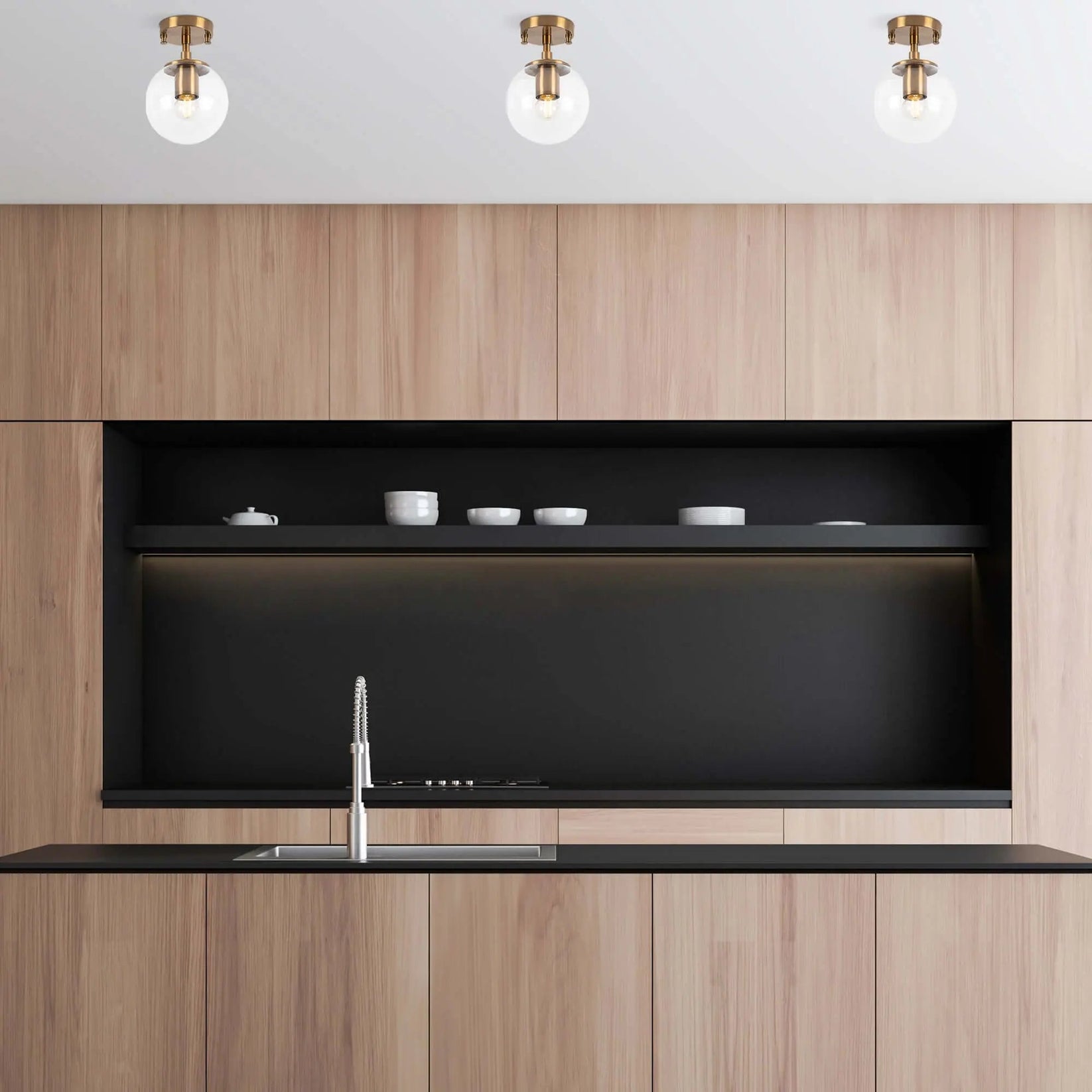 Clear Sphere Ceiling Light – SwiftBeacon