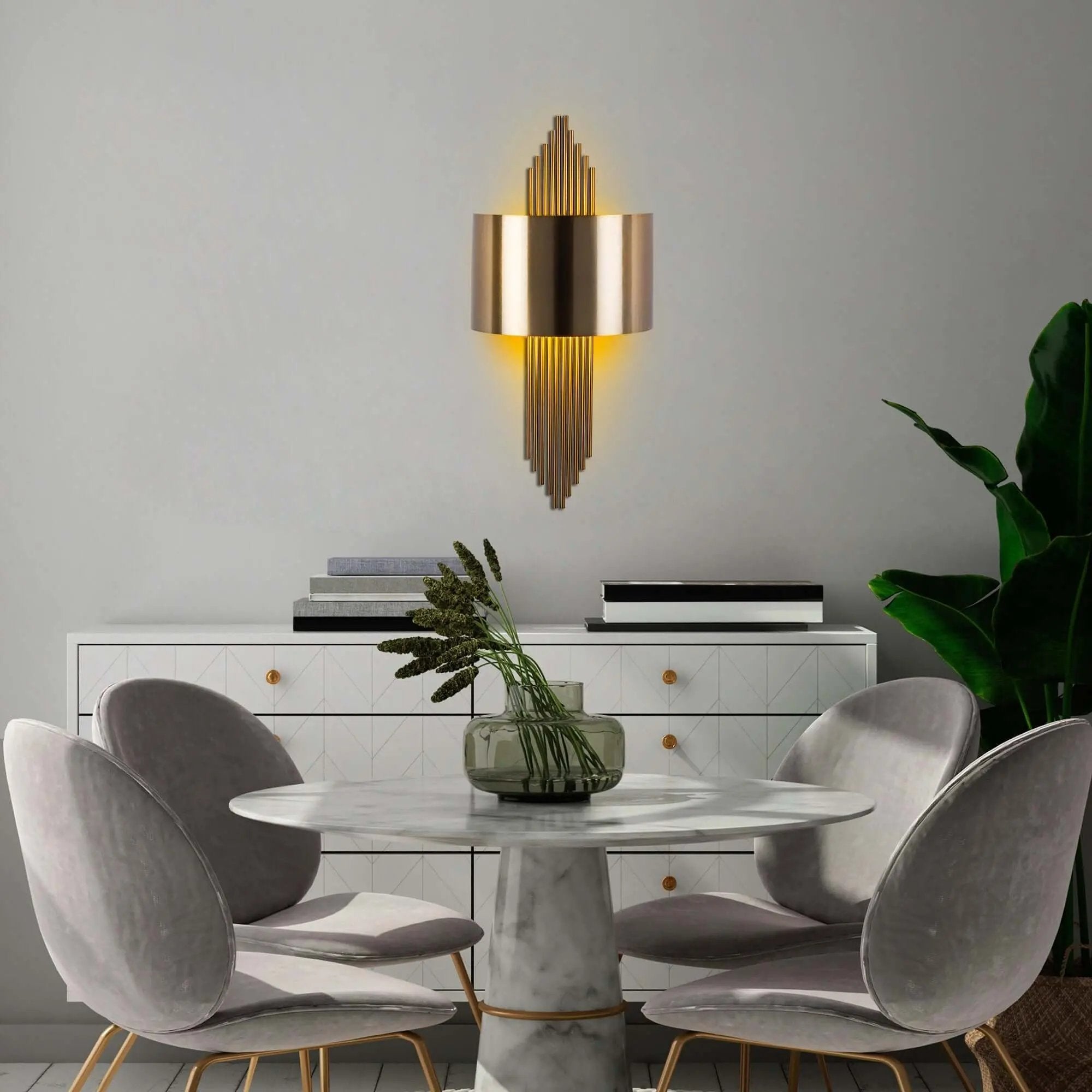 Golden Cascade Wall Sconce – SwiftBeacon