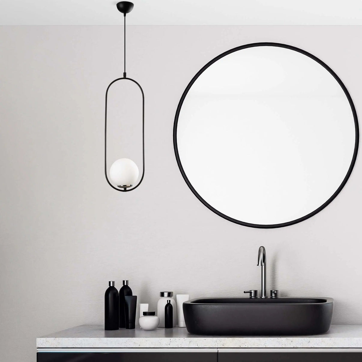 Minimalist Luminous Pendant - SwiftBeacon