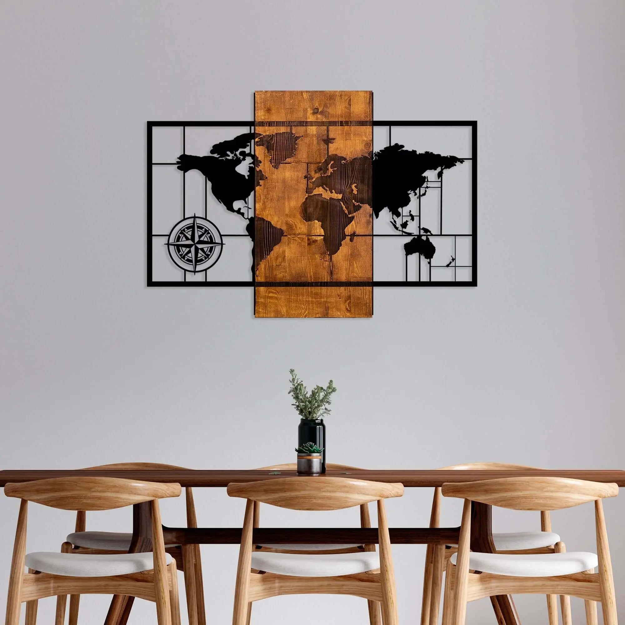 Modern Explorer World Map – SwiftBeacon