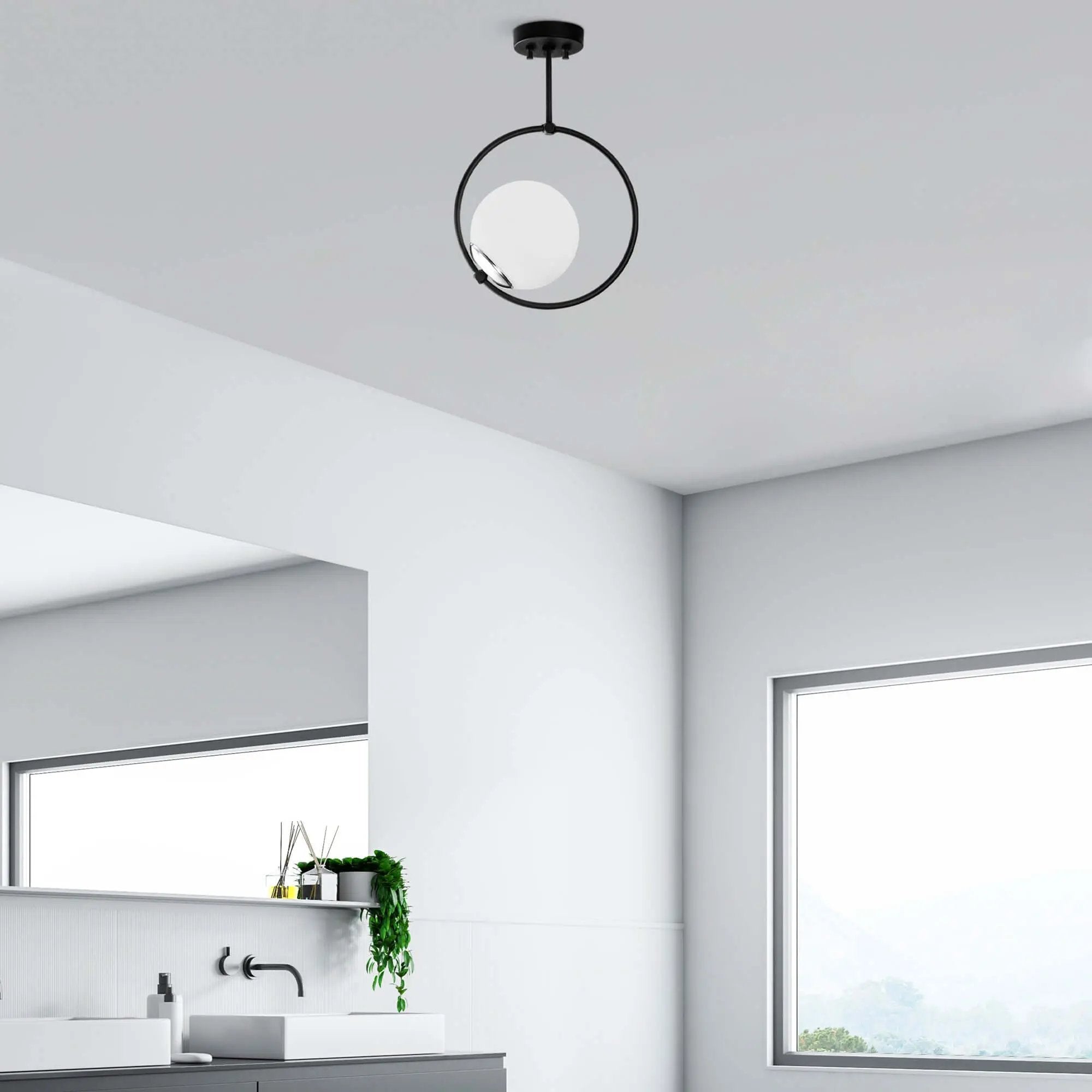 Orbital Glow Ceiling Light – SwiftBeacon