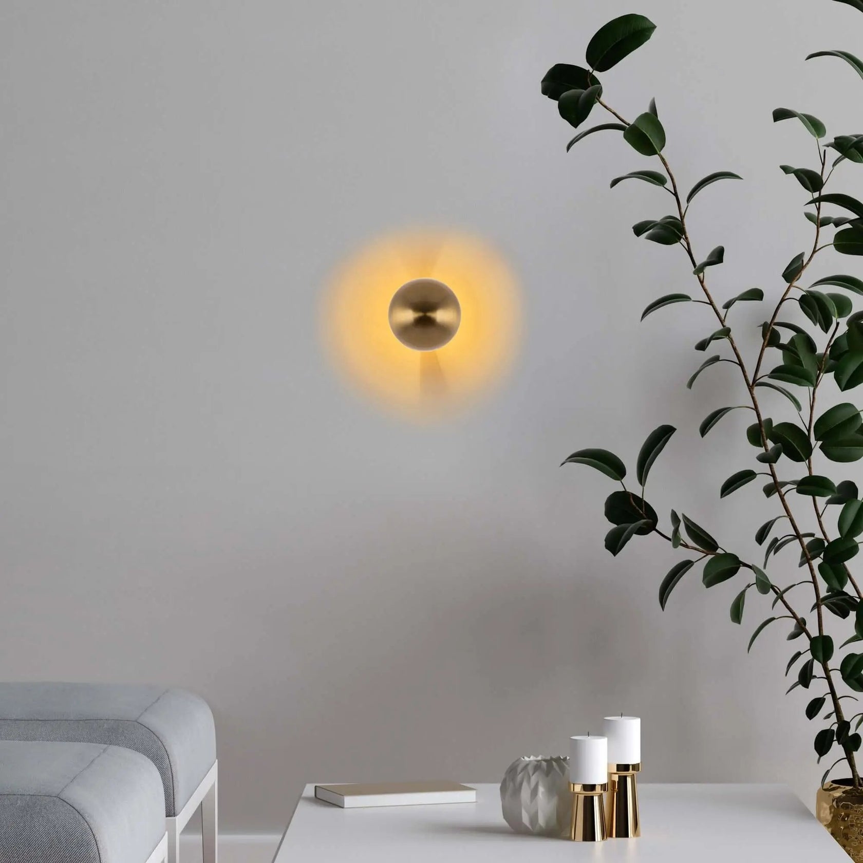 Radiant Sphere Wall Sconce – SwiftBeacon