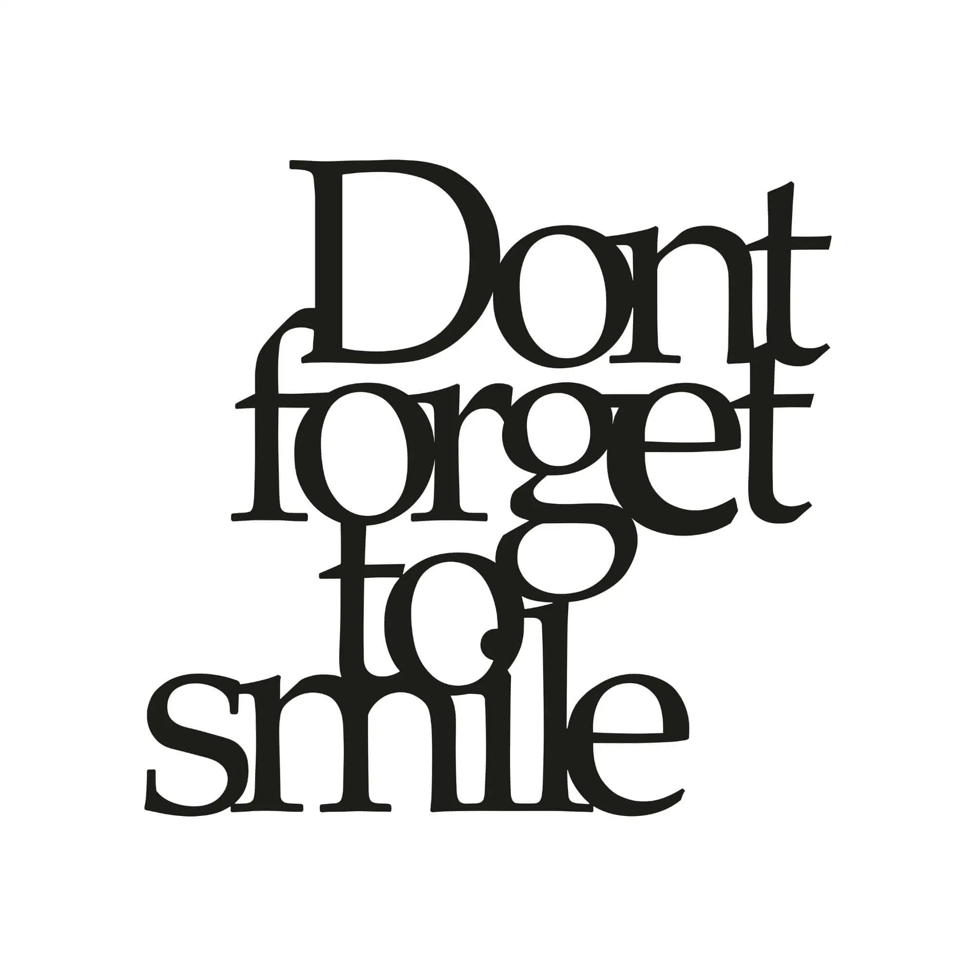 Smile Reminder Wall Art – SwiftBeacon