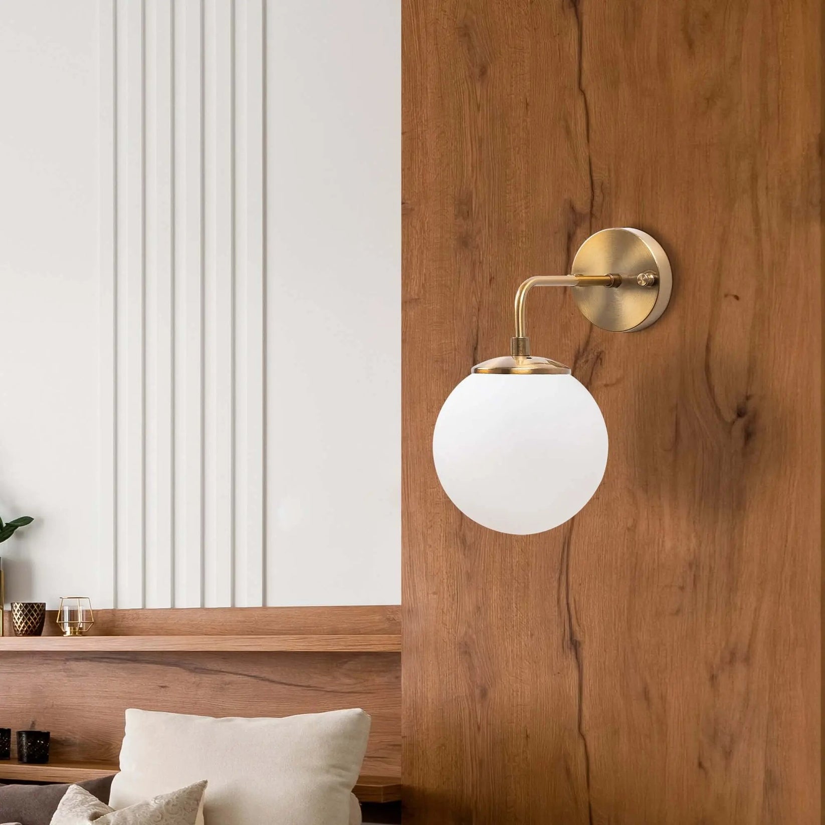 Sphere Elegance Wall Gold - SwiftBeacon